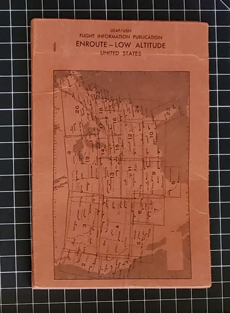 USAF / USN Flight Information Pouch 1960 – SERVICE OF SUPPLY