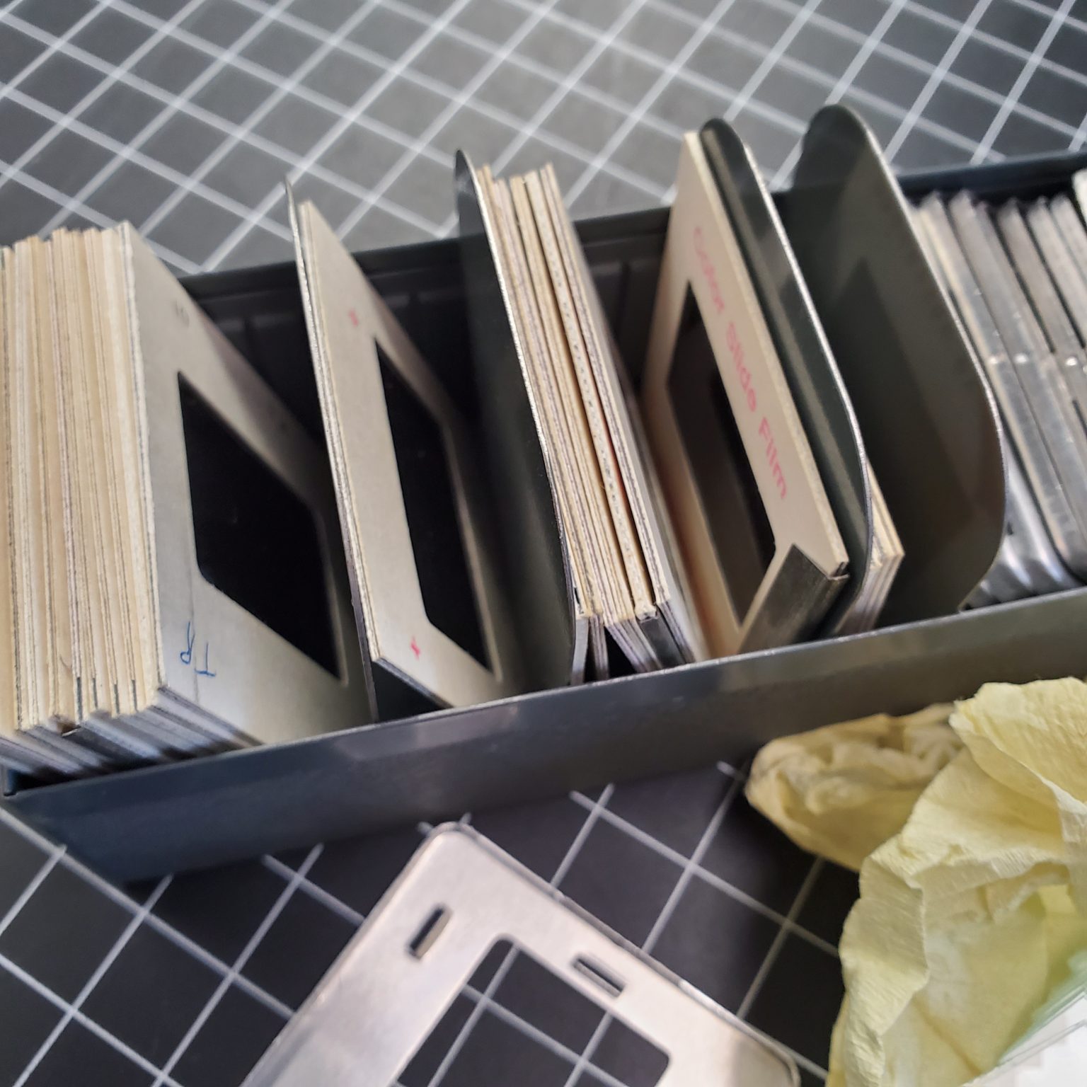1960-70s Kodak Slide Box, Slide Frames, glass and slides! – SERVICE OF ...