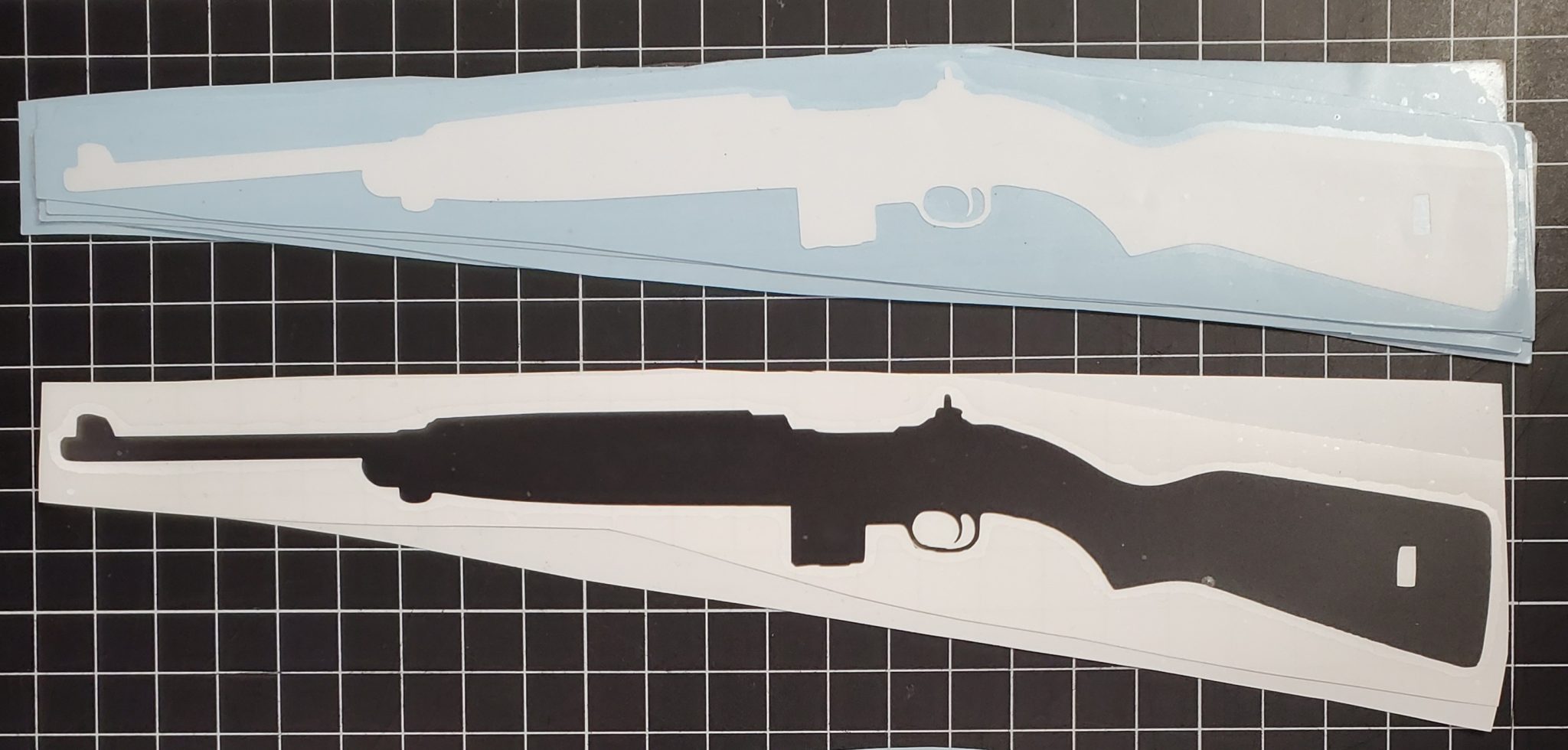 M1 Carbine Vinyl Sticker – U.S. WWII Rifle – SERVICE OF SUPPLY