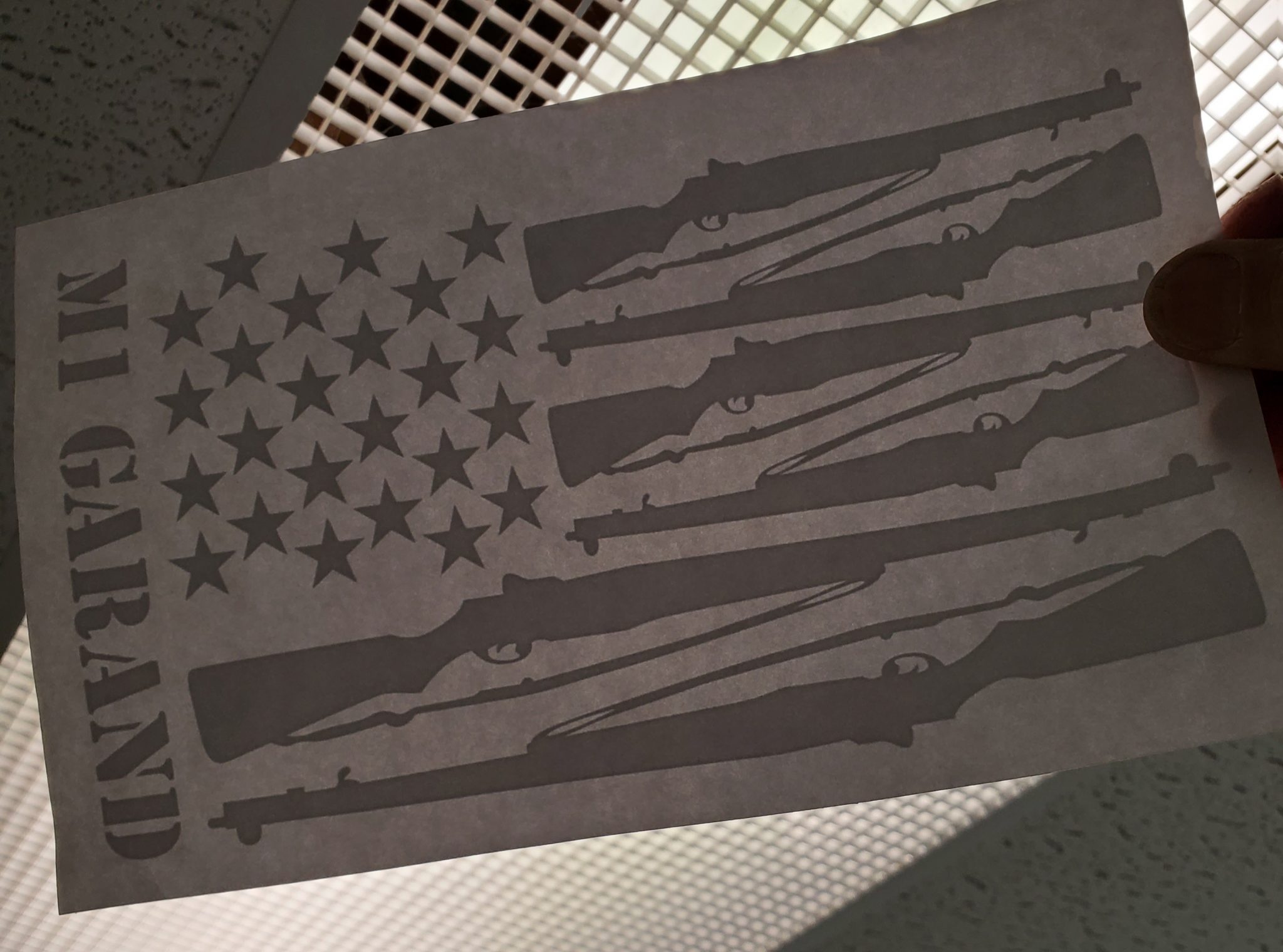 M1 Garand Flag T-Shirt – SERVICE OF SUPPLY