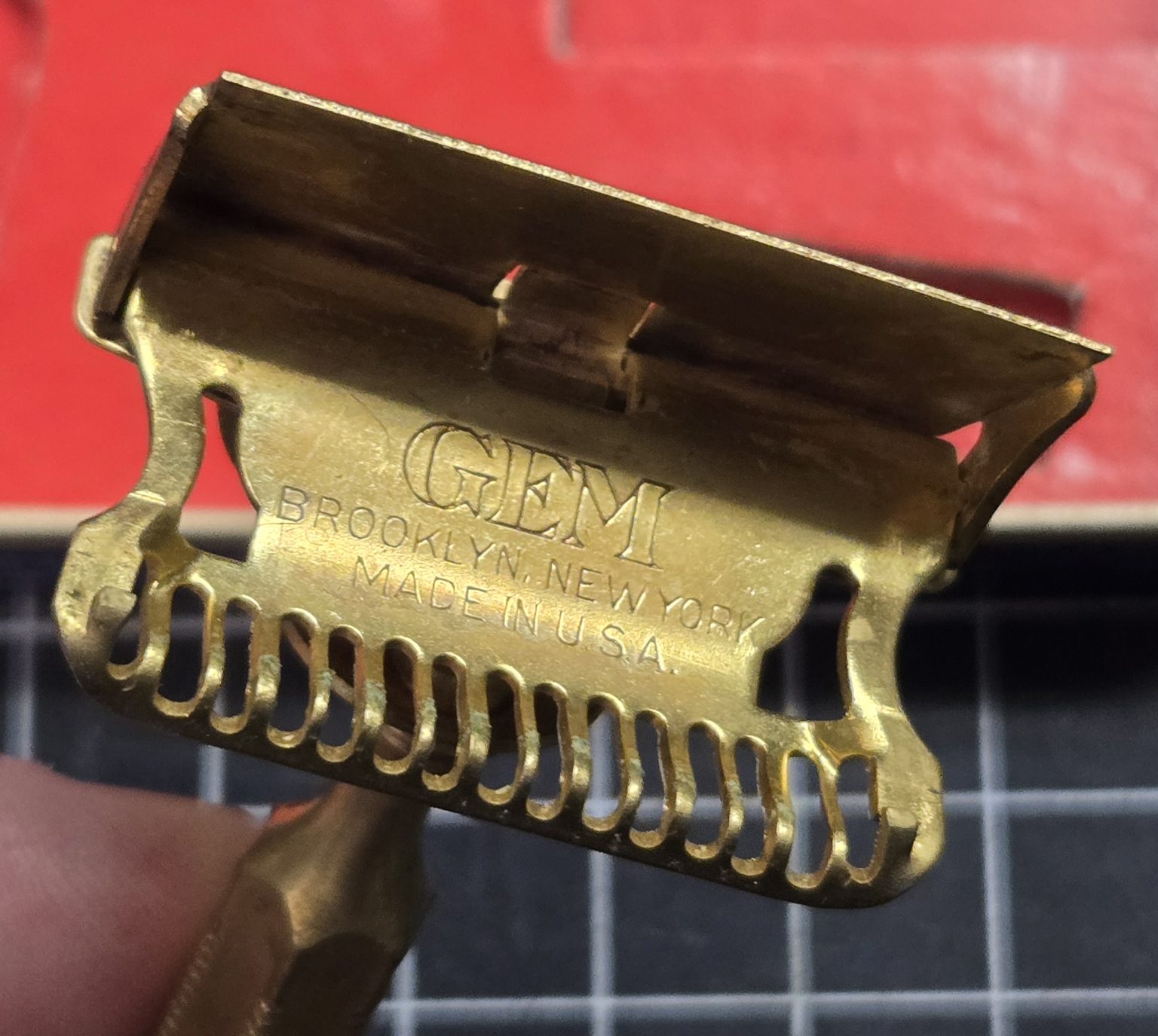 GEM Junior Parade Safety Razor, with its original box 1930s to 1950s ...