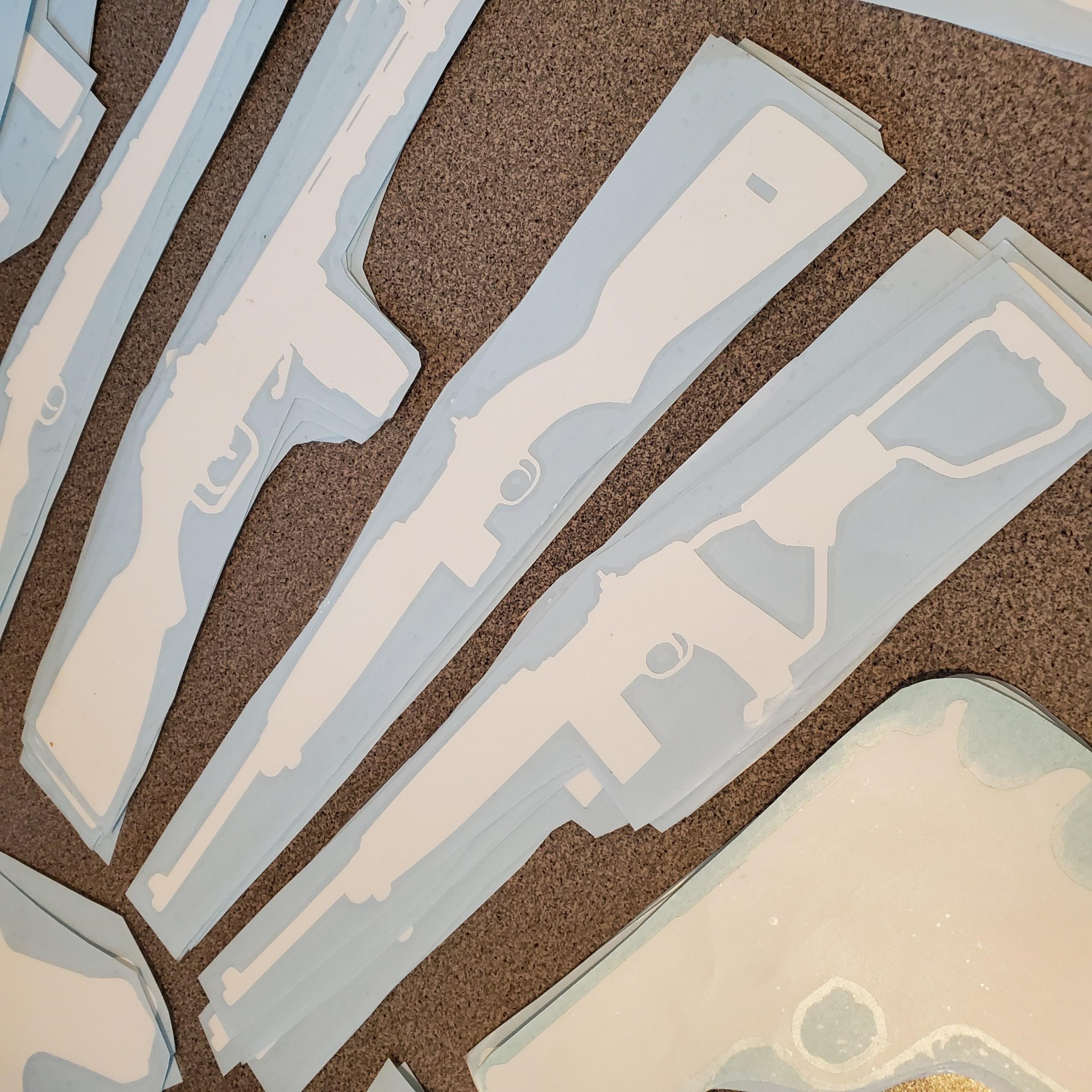 M1 Carbine Vinyl Sticker – U.S. WWII Rifle – SERVICE OF SUPPLY