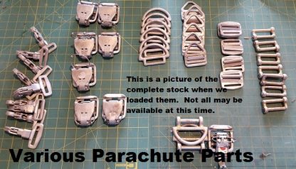 D Ring (Dee Ring), Parachute Harness – SERVICE OF SUPPLY