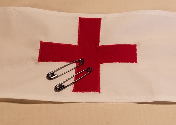 Medic Red Cross Arm Band – SERVICE OF SUPPLY