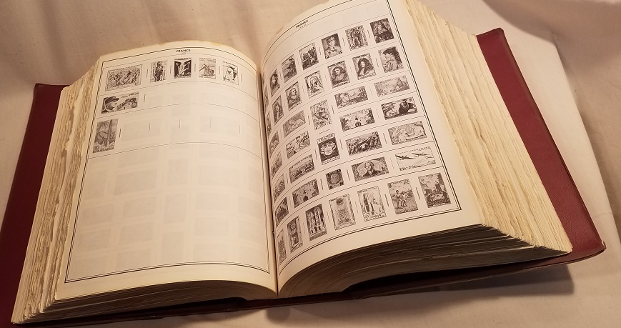 Vintage Stamp Book – 1970 – SERVICE OF SUPPLY