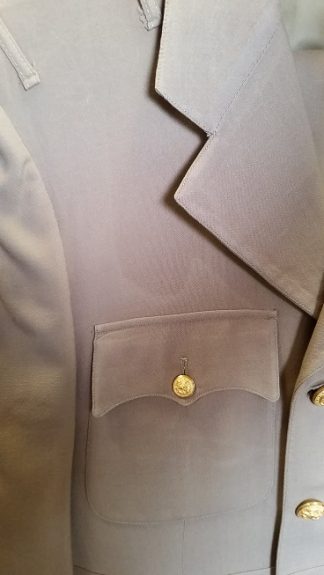 USN Khaki Officer’s Jacket and Trousers – SERVICE OF SUPPLY